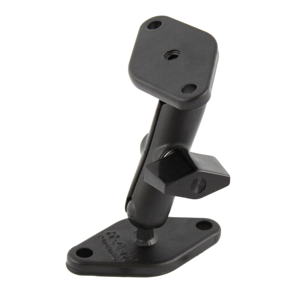 RAM® Double Ball Diamond Plate Mount - A Size Medium – RAM Mounts