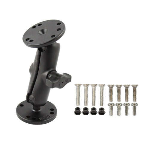 RAM® Double Ball Mount with Universal Hardware for Garmin GPSMAP + Mor ...