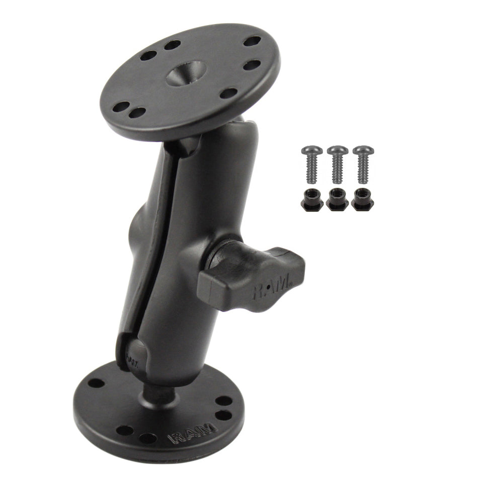 RAM® Double Ball Mount with #6-32 Hardware for Garmin GPSMAP + More ...