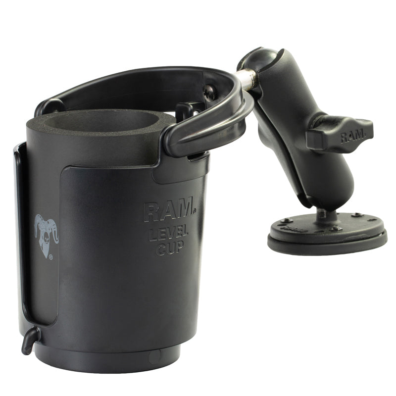 RAM® Level Cup™ 16oz Drink Holder with Magnetic Base – RAM Mounts