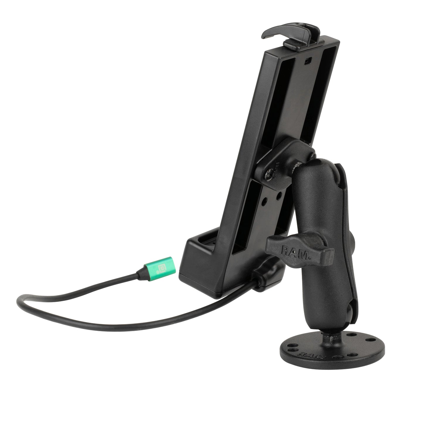 GDS® Powered USB-C 2.0 Phone Dock with Drill-Down Double Ball Mount ...