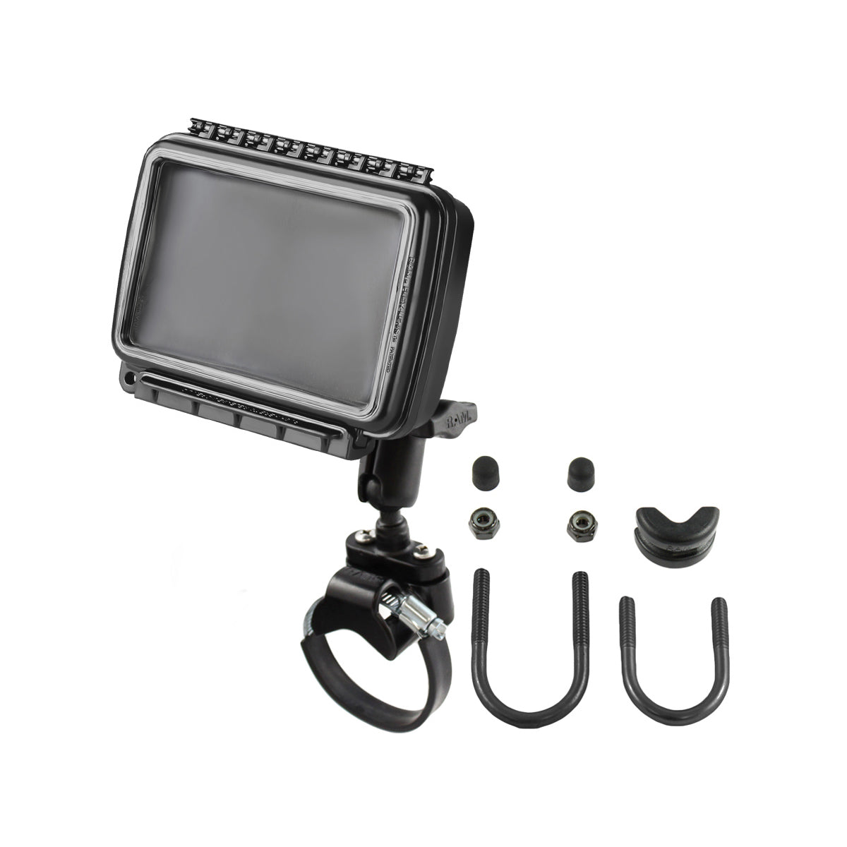 RAM® Aqua Box® ATV/UTV Rail Mount for Medium-Wide Devices – RAM Mounts