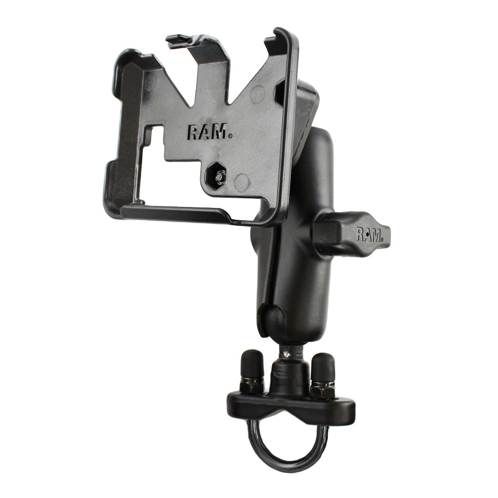 RAM® Handlebar U-Bolt Double Ball Mount for Garmin nuvi 200 + More ...