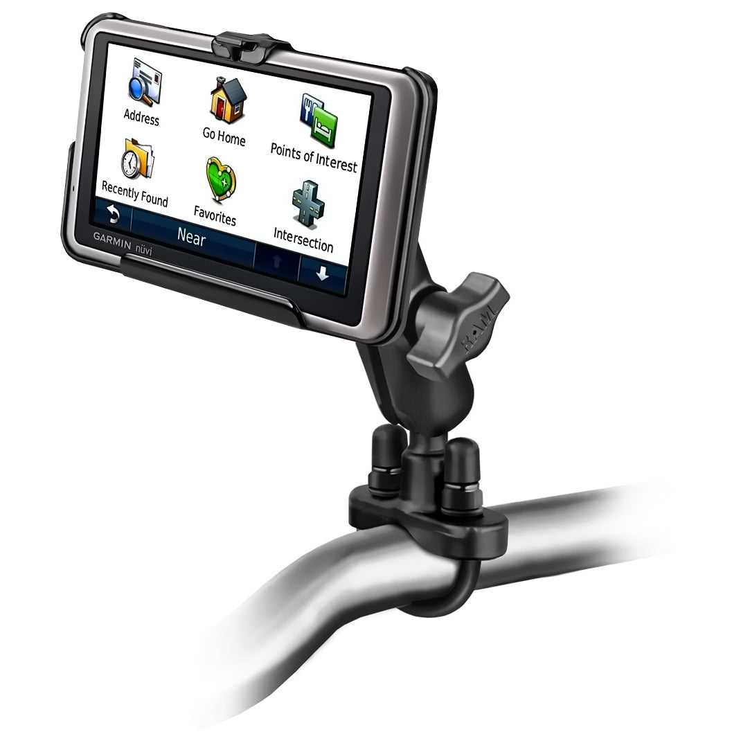 RAM® Handlebar U-Bolt Mount for Garmin nuvi 1300 & 2400 Series + More ...