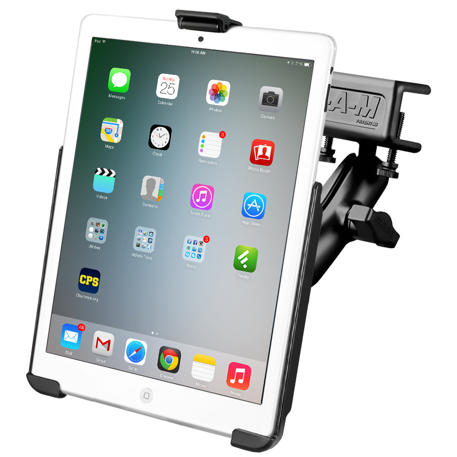 RAM® EZ-Roll'r™ for iPad mini Gen 1-3 with Glare Shield Clamp Base ...