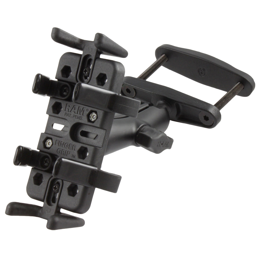 RAM® Finger-Grip™ Universal Holder with 3" Square Post Clamp Mount ...