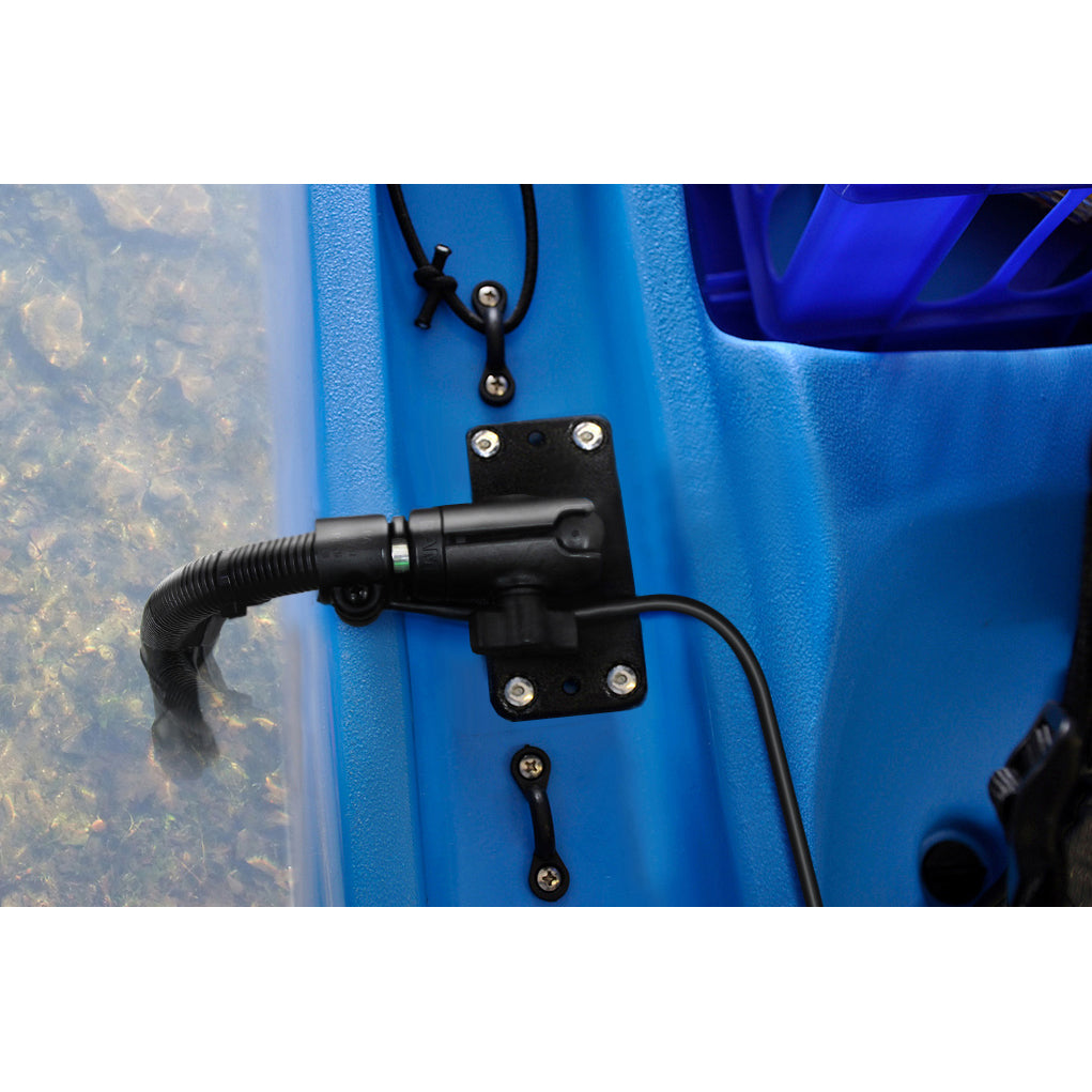 RAM® Transducer Mount with 18" Rod and Wedge Base for Hobie & Scotty ...