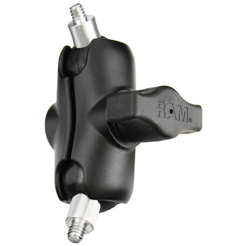 RAM® Double Ball Mount with Two 1/4"-20 Threaded Studs – RAM Mounts