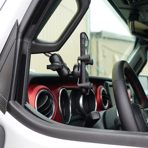 RAM® Ball Adapter Base for Grab Handles & Handlebar Clamps – RAM Mounts