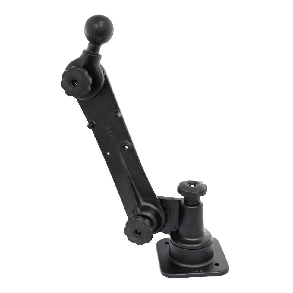 RAM® Ratchet Horizontal Base with Ball - D Size – RAM Mounts
