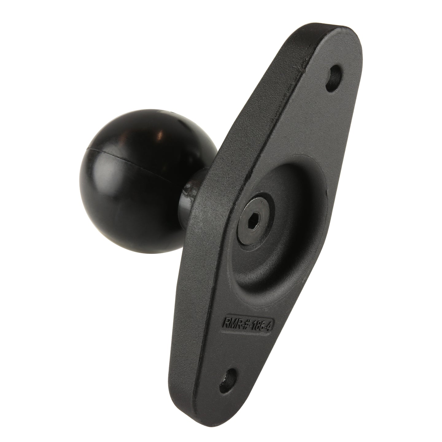 RAM® Steel Reinforced Square Clamp Base for Posts up to 4" Wide – RAM ...