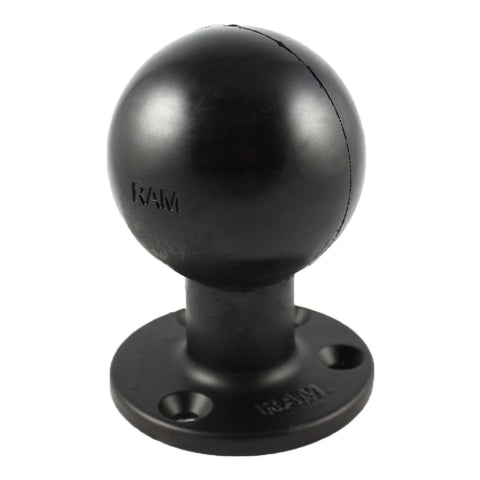 RAM® Large Round Plate with Ball - E Size – RAM Mounts