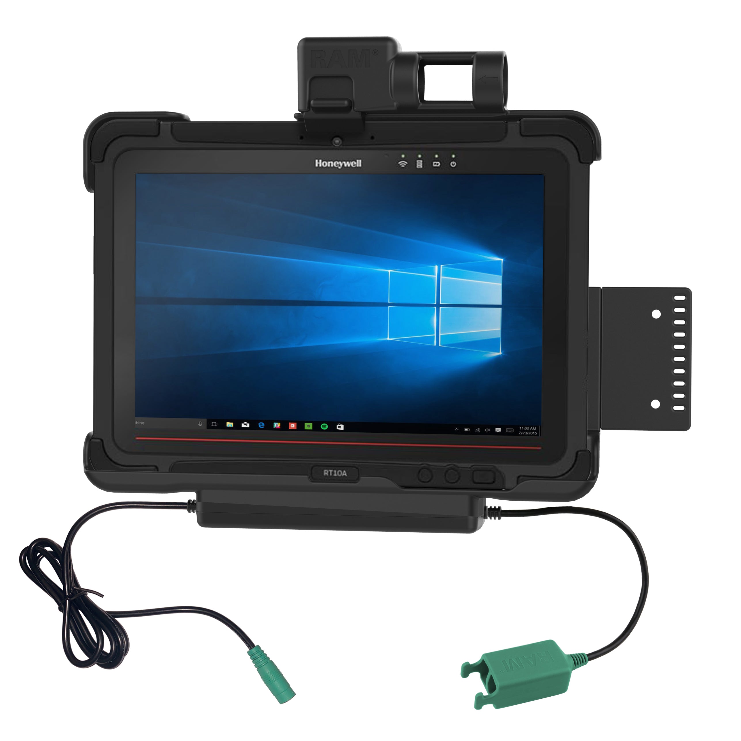 RAM® Power + Dual USB Dock for Honeywell RT10 Tablet – RAM Mounts
