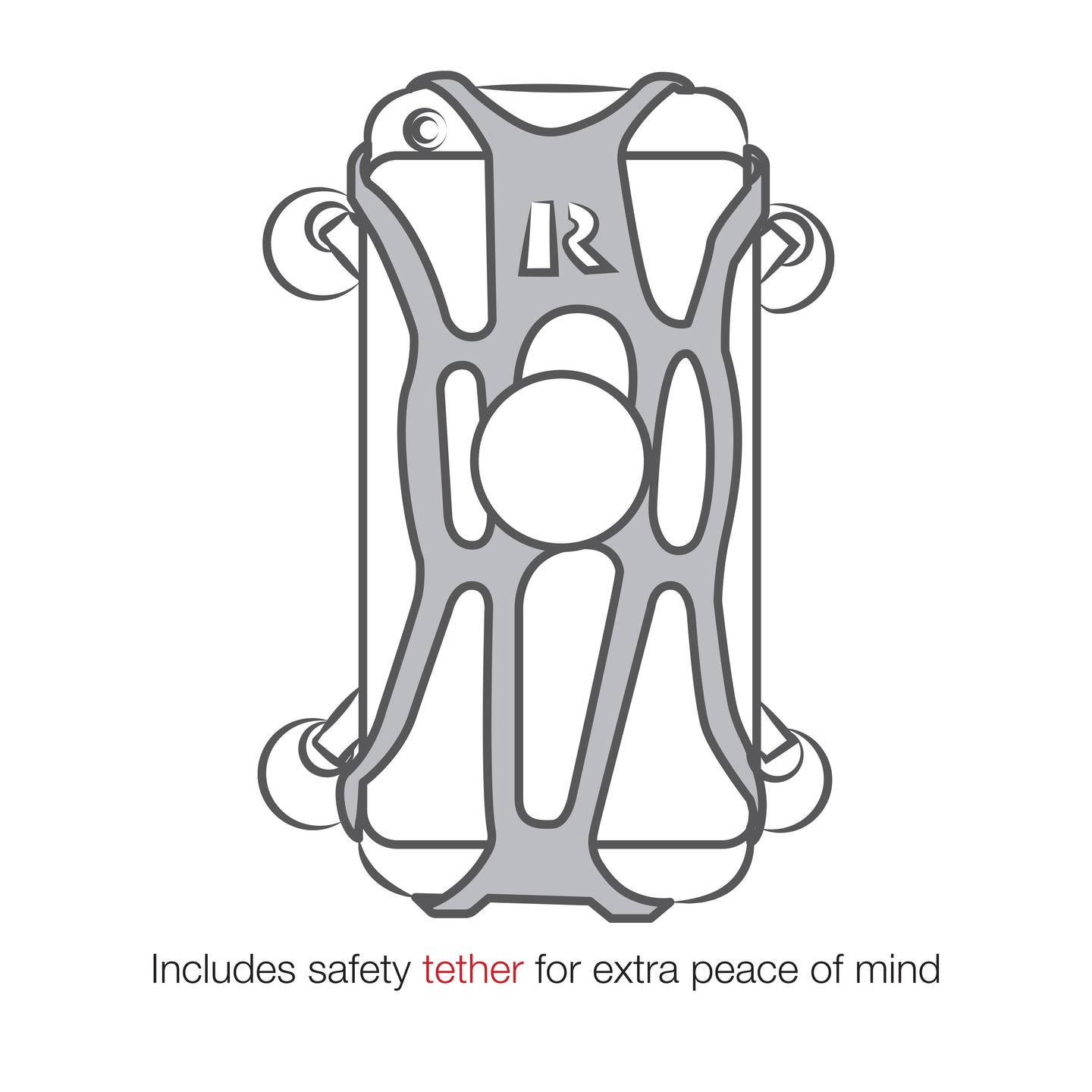 RAM® X-Grip® Large Phone Mount with RAM® Snap-Link™ Tough-Claw™ – RAM ...