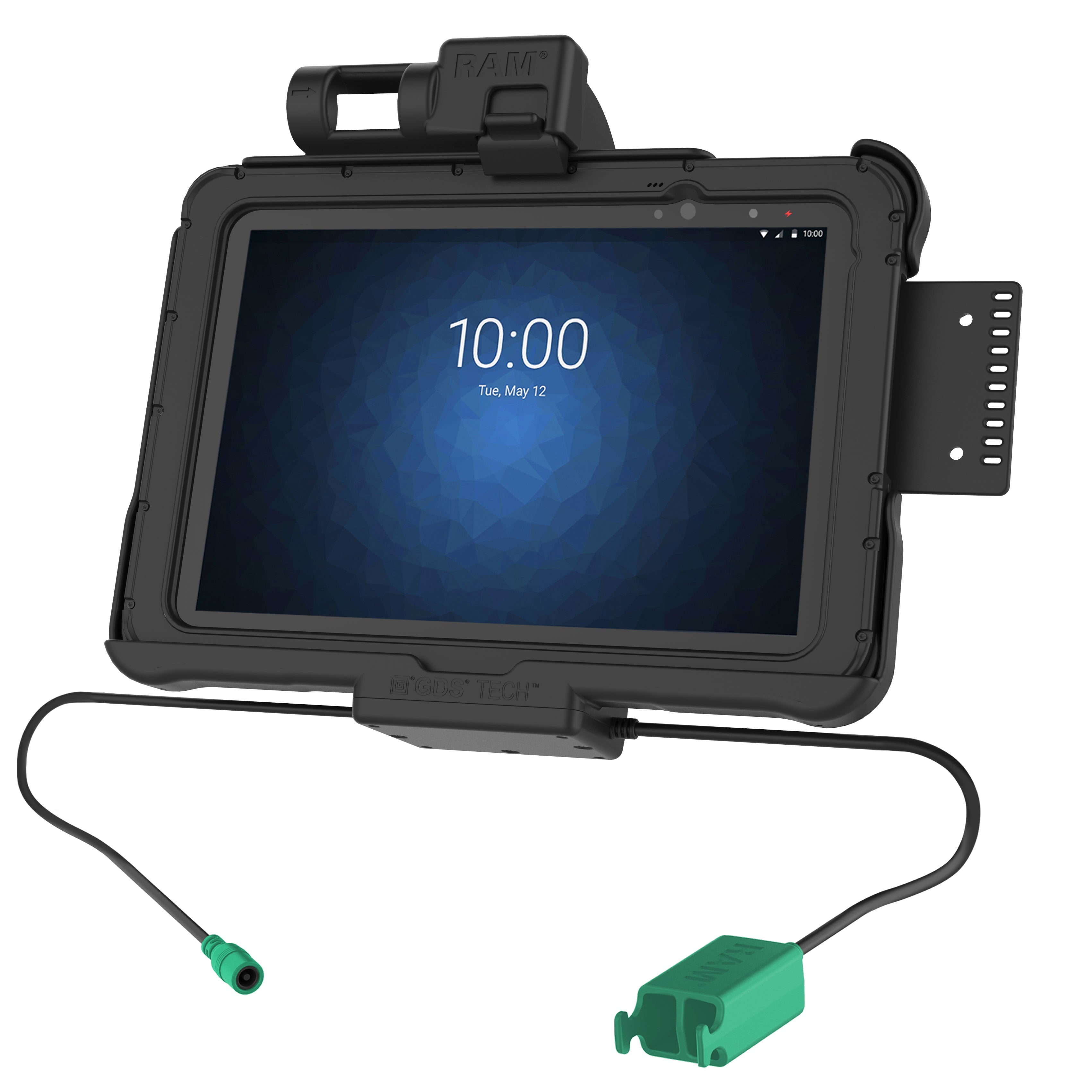 GDS® Power + Dual USB Dock for Zebra ET5x 10.1" Series – RAM Mounts