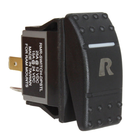 RAM® DPST Rocker Switch with Light – RAM Mounts