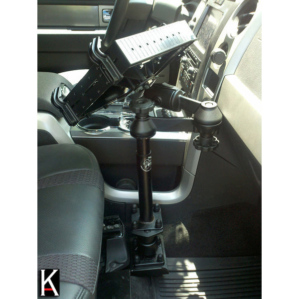 RAM® Laptop Mount with Adjust-A-Pole™ for '04-14 Ford F-150 + More ...