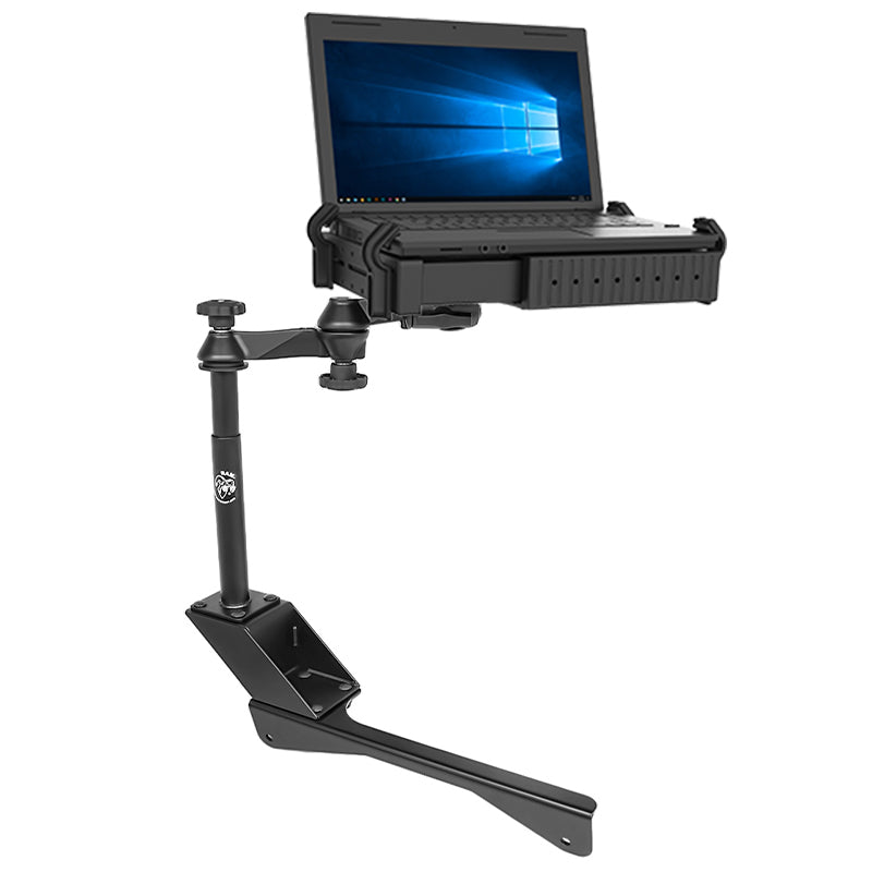 RAM® No-Drill™ Laptop Mount for '06-10 Dodge Charger (Non-Police) + Mo ...