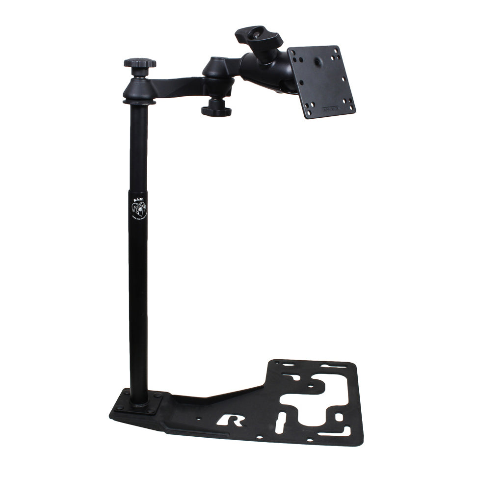 RAM® No-Drill™ Mount for Heavy Duty Trucks with VESA Plate - D Size ...