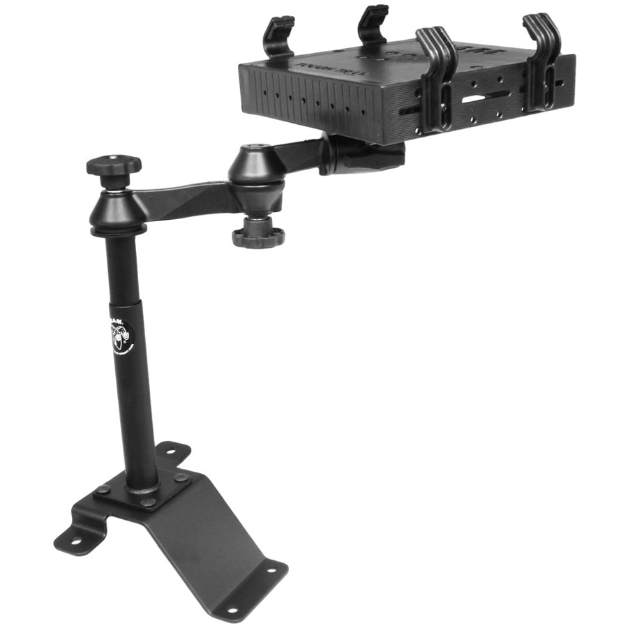 RAM® Universal Drill-Down Laptop Mount for Transmission Hump – RAM Mounts