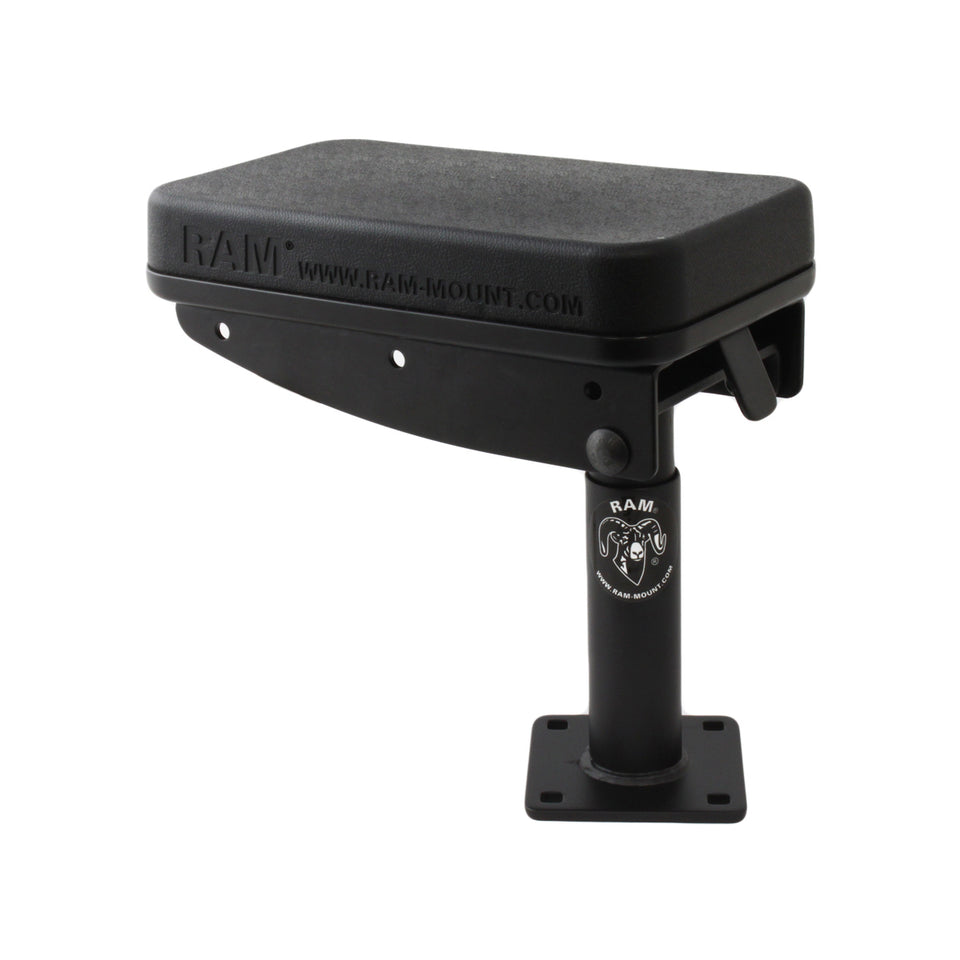 RAM® Tough-Box™ Console Telescoping Armrest with 5" Lower Pole – RAM Mounts