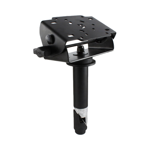 RAM® Tilt-N-Turn™ 45-Degree Bracket with 4" Upper Pole – RAM Mounts