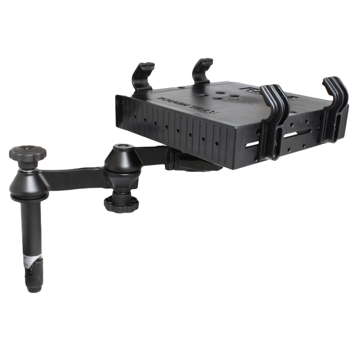 RAM® Tough-Tray™ with Double Swing Arms and 4" Upper Pole – RAM Mounts