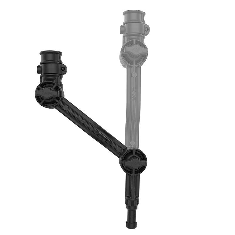 RAM® Adapt-A-Post™ with Adjustable 13.5" Extension Arm – RAM Mounts