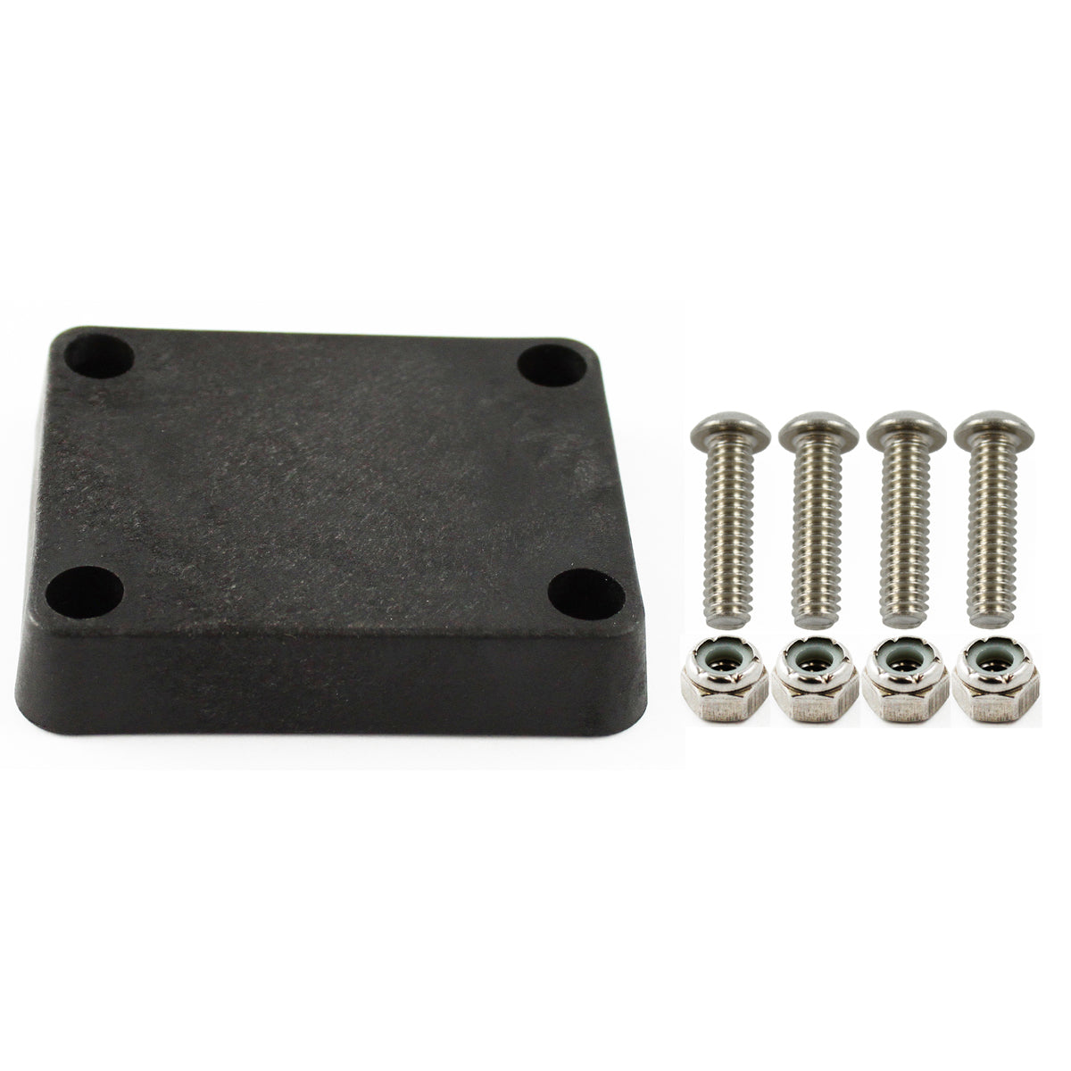 RAM® Composite Backing Plate with Hardware – RAM Mounts