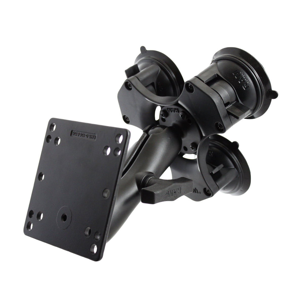RAM® Twist-Lock™ Triple Suction Mount with 100x100mm VESA Plate - Medi ...