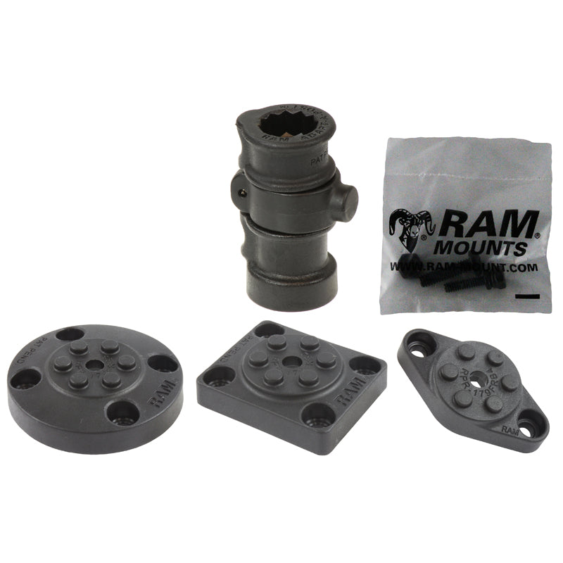 RAM® Adapt-A-Post™ with RAM® Pin-Lock™ Drill-Down Accessories – RAM Mounts