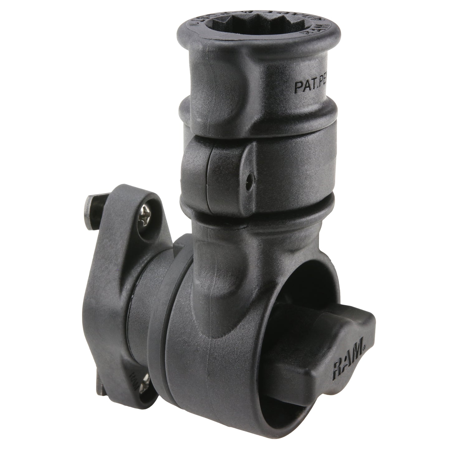 RAM® Universal Wheelchair Track Base with Quick Release & Swivel Featu ...