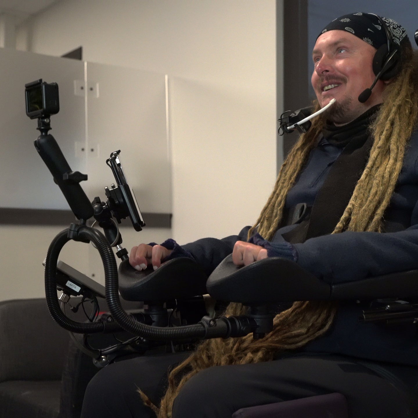 RAM® Rugged Quick Release Wheelchair 2-Point Base with Ball – RAM Mounts