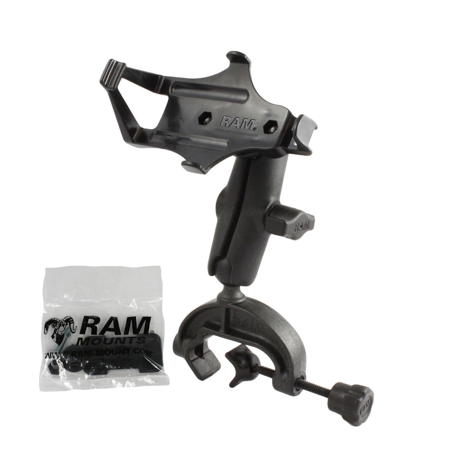 RAM® Composite Yoke Clamp Mount for Garmin GPSMAP 176, 396, 496 + More ...