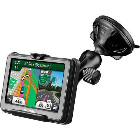 RAM® Twist-Lock™ Low-Profile Suction Mount for Garmin nuvi 200W + More ...