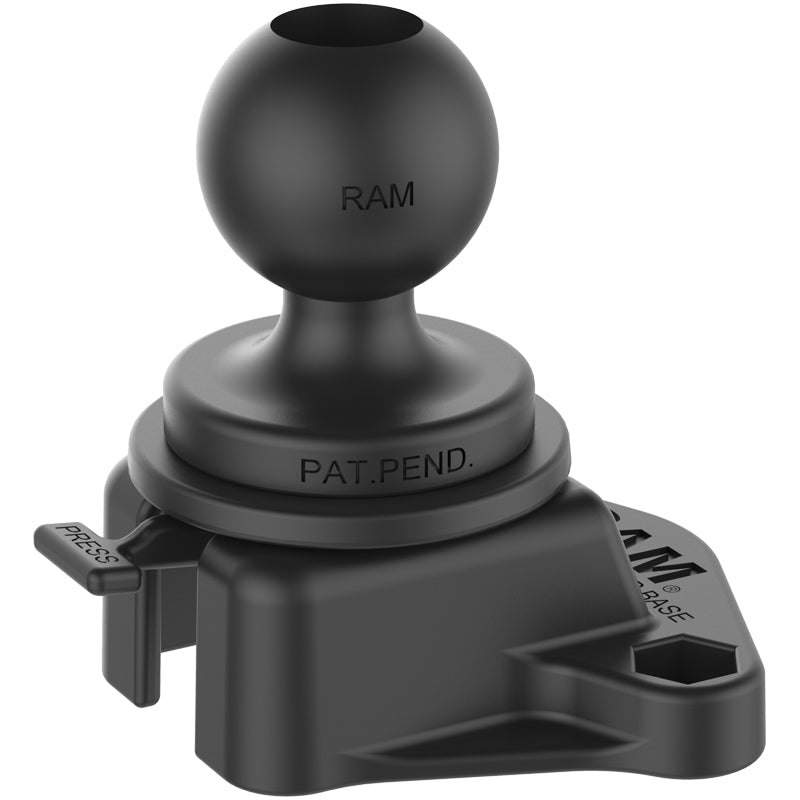 RAM® Track Ball™ Base with Drill-Down Receiver – RAM Mounts