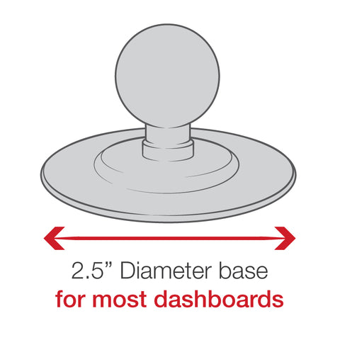 RAM® Flex Adhesive Double Ball Mount for TomTom Bridge + More – RAM Mounts