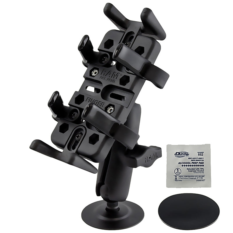 RAM® Finger-Grip™ Universal Holder with Adhesive Flex Base – RAM Mounts
