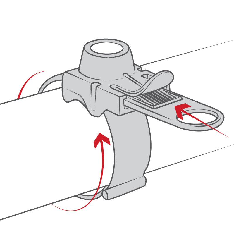 RAM® EZ-Strap™ Rail Mount for TomTom Start 55 Series + More – RAM Mounts