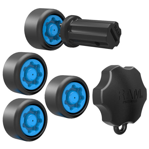 RAM® Pin-Lock™ Security Kit for Double Swing Arms and Gimbal Brackets ...