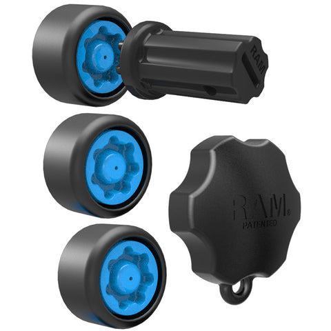 RAM® Pin-Lock™ Security Kit for Single Swing Arms and Gimbal Brackets ...