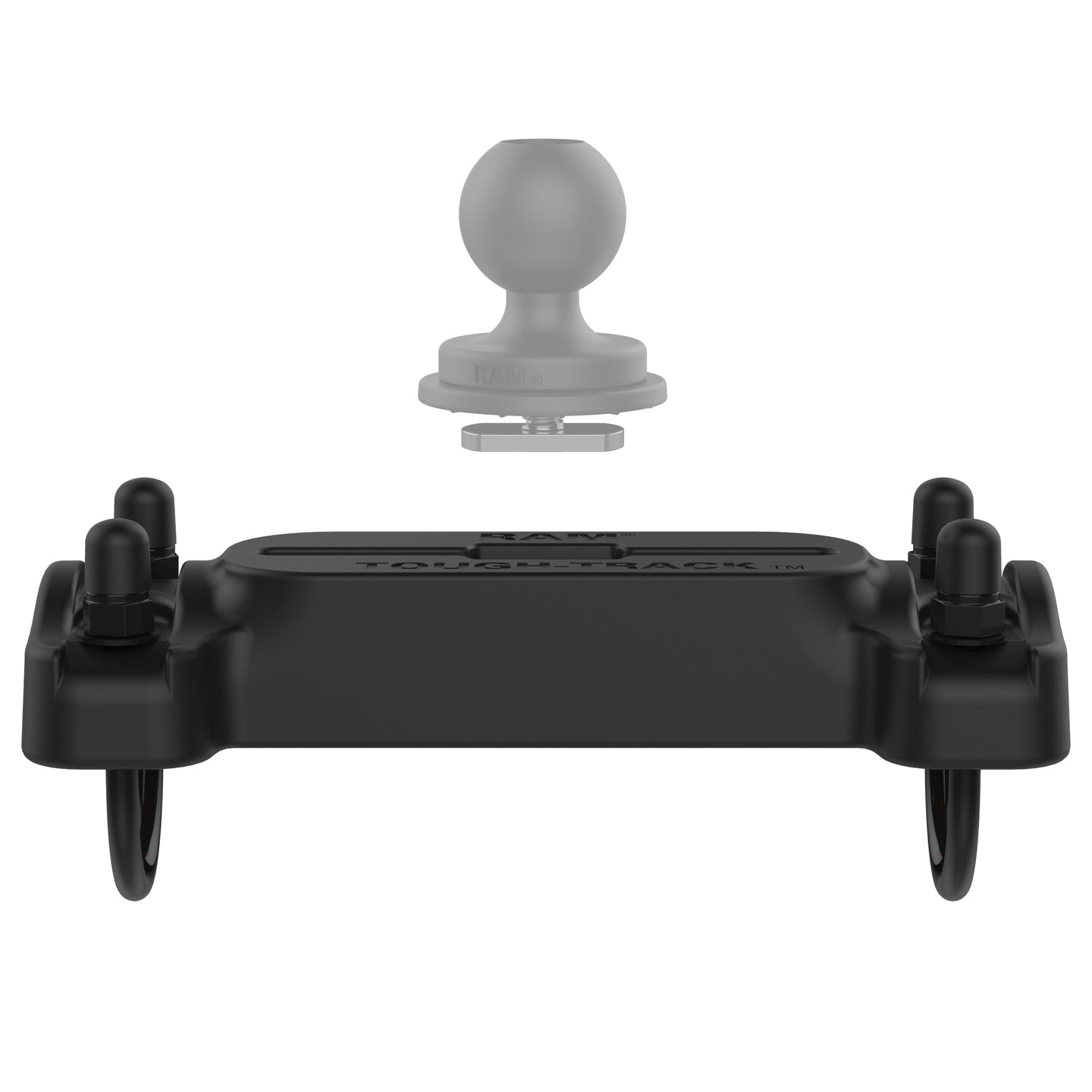 RAM® Tough-Track™ - 4" Track for 1 1/4" - 1 1/2" Rails – RAM Mounts