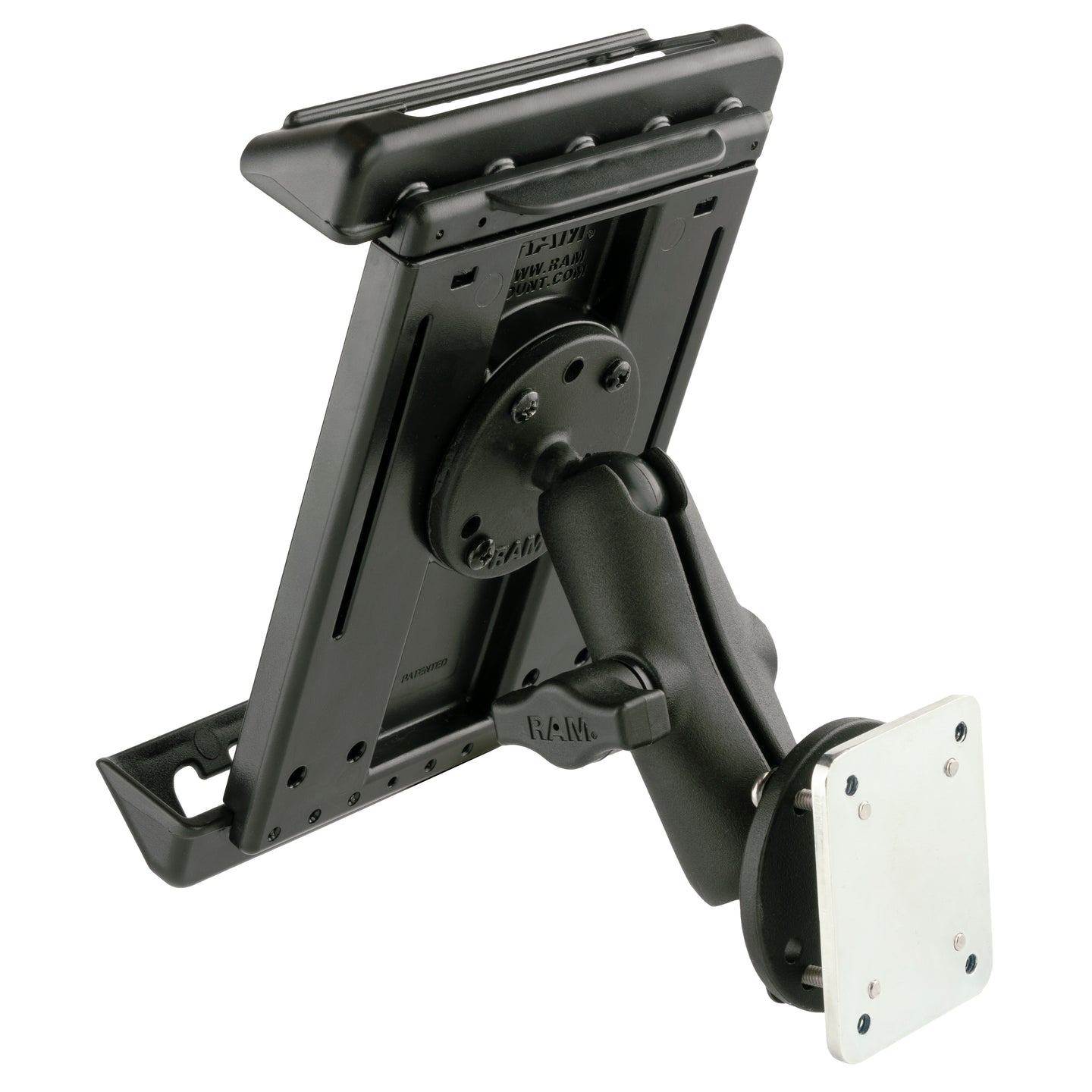 RAM® Tab-Tite™ Drill-Down Mount with Backing Plate for Small Tablets ...