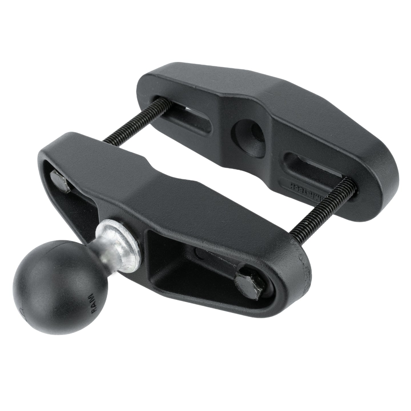 RAM® Universal Post Clamp Mount with Round Plate - C Size Medium Arm ...