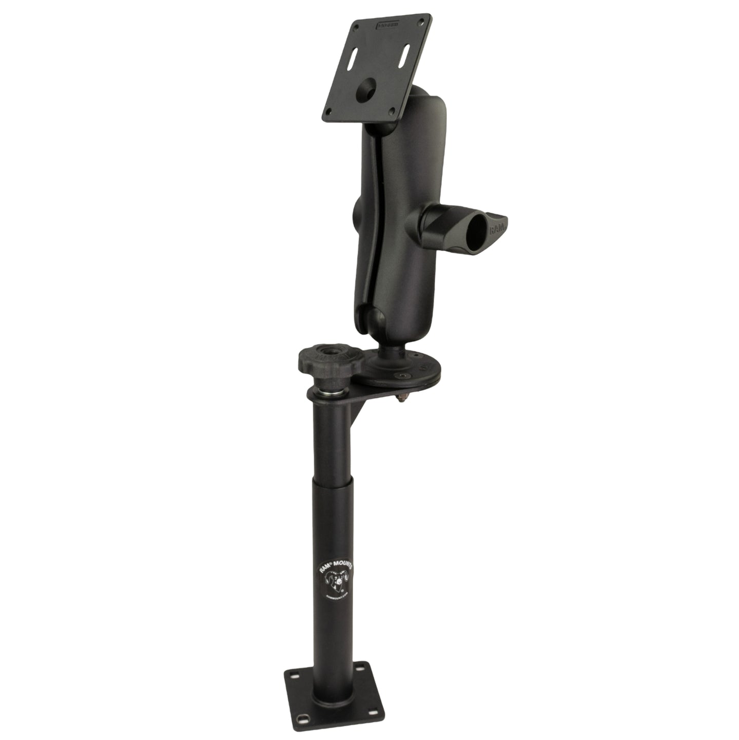 RAM® Tele-Pole™ with 8" & 9" Poles and 75mm VESA Mount – RAM Mounts