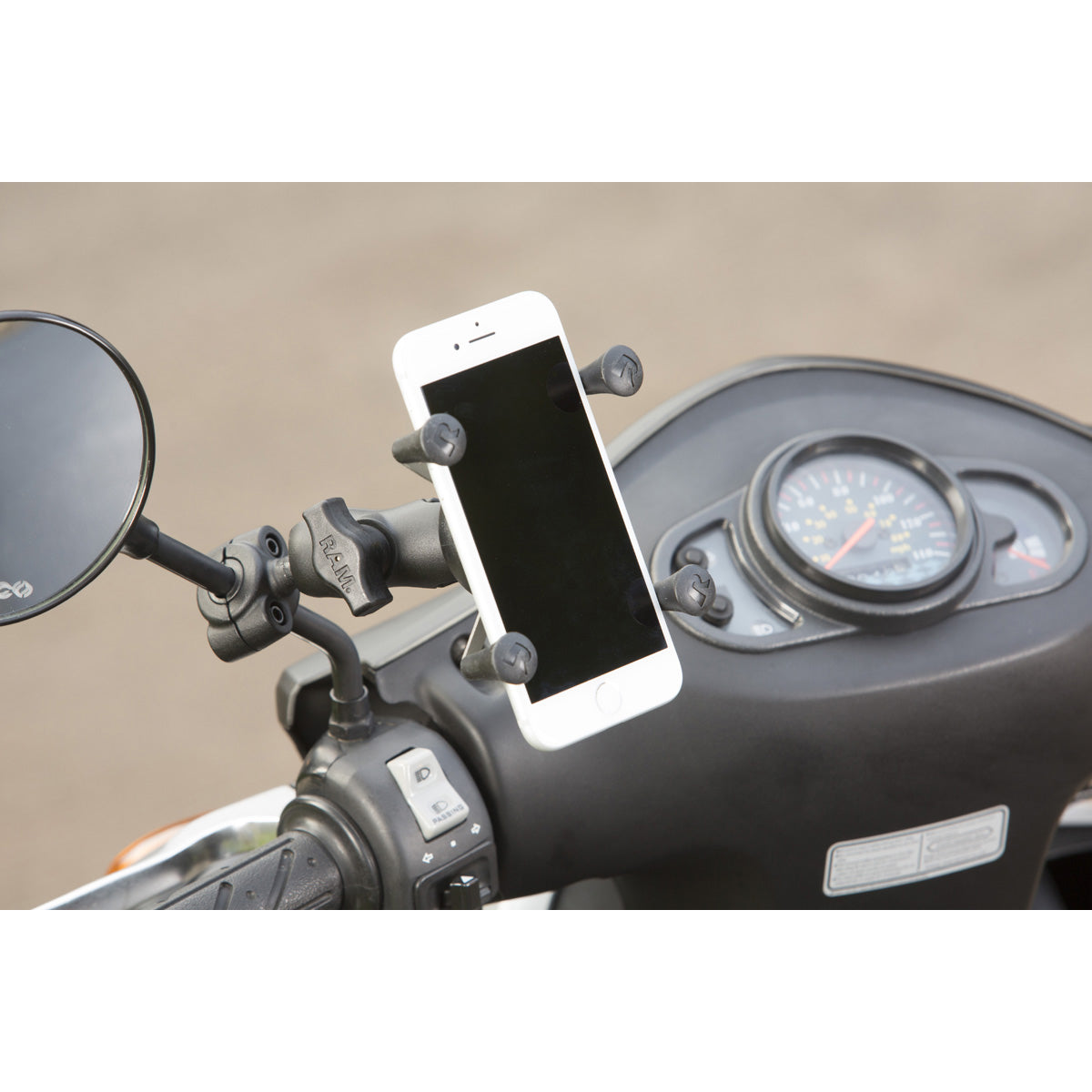 RAM® X-Grip® Phone Mount with RAM® Torque™ Small Rail Base - Short ...